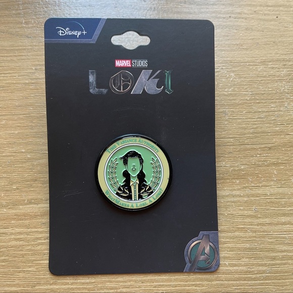 Marvel | Accessories | Marvel Studios Loki Pin | Poshmark